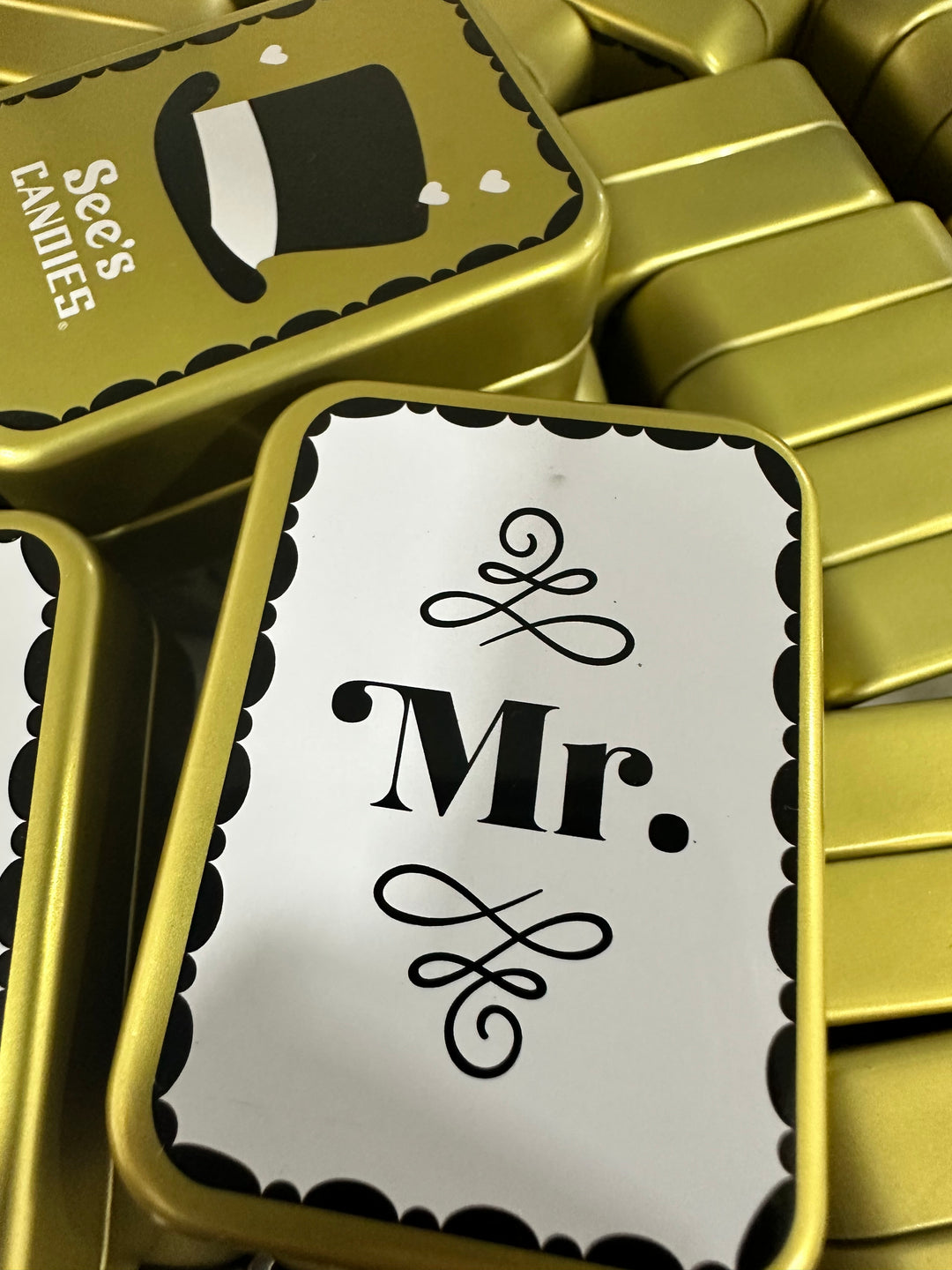 Mr. Tin - Lata para Lollypops Mr. – Sees Candies México